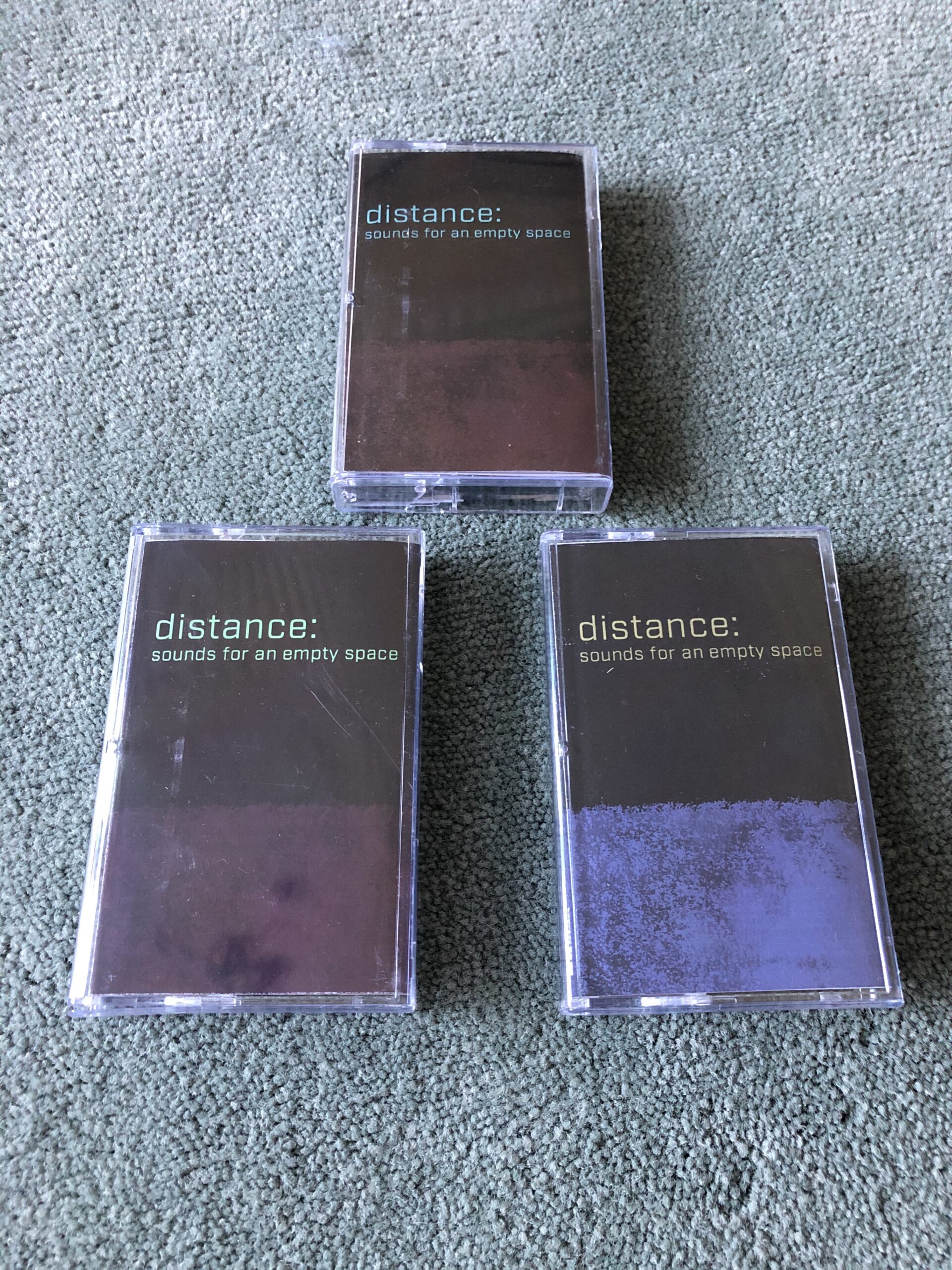 Distance triple-cassette set | Clan Analogue